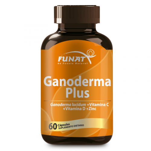 Ganoderma plus 60 cápsulas Funat | Aromacare Colombia